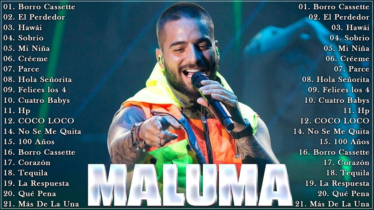Maluma Grandes Éxitos - Maluma Mix 2023 - Mejores Canciones De Maluma ...