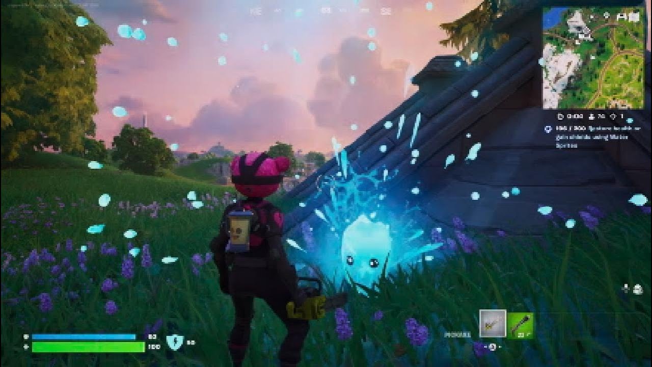 Restore 200 Health or Shields using Water Sprites | Fortnite Chapter 6 ...
