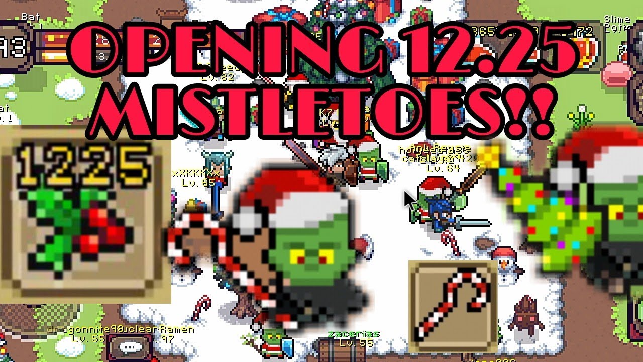 Opening 12.25 mistletoe! - •Curse of Aros• |tribute to christmas ...
