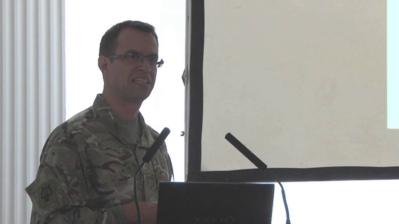 Major Guy Booth - The AGC Band's recent experiences with soldiers in ...