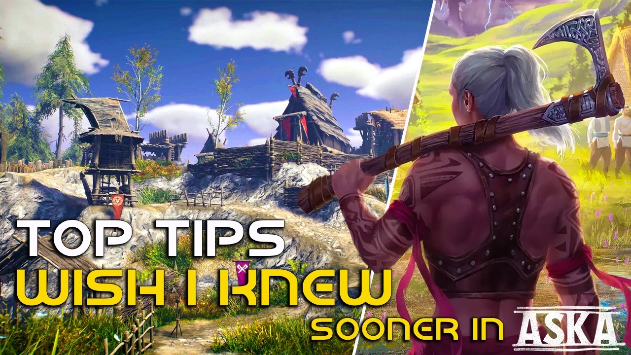 Top Tips I WISH I KNEW Sooner - ASKA Guide - YouTube