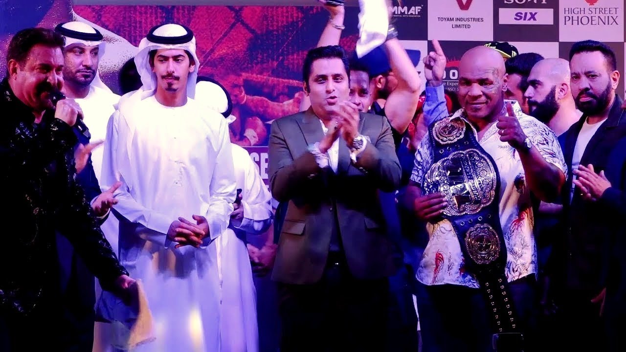Mike Tyson in India | Kumite 1 League | India’s first global mixed ...