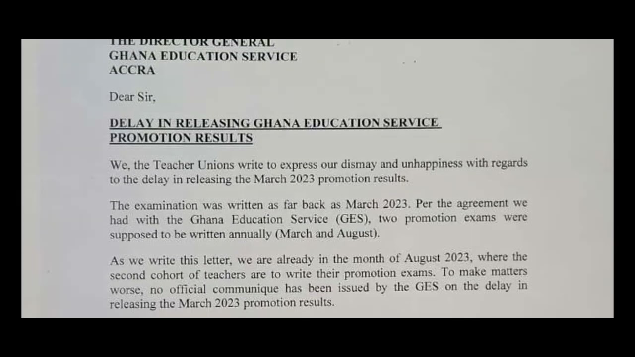 Teacher unions partly to blame for delay in releasing promotion results ...