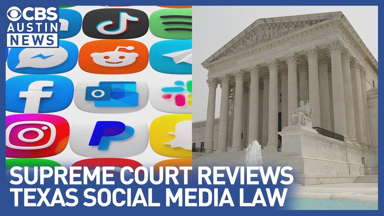 Texas law challenges social media censorship - YouTube