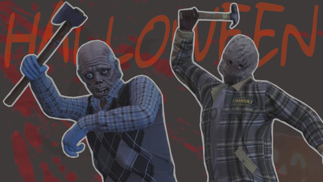 Simple HALLOWEEN OUTFITS in GTA Online (Grandpa Massacre & Sack Slasher ...
