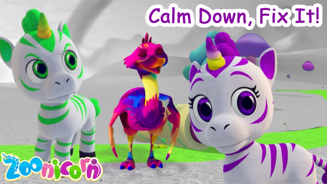 A Colorless World? Watch Them Paint It Back! | Fun Learning for Kids ...