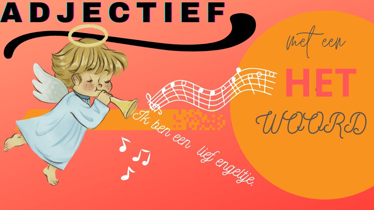 NEDERLANDS Les 3/4 - adjectief met een 'het'-woord - YouTube