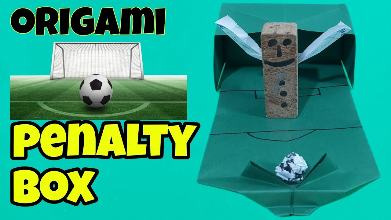 FOOTBALL TOY ORIGAMI ANTISTRESS TUTORIAL | HOW TO MAKE PAPER FOOTBALL ...