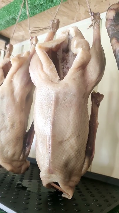 Вяленый гусь (каклаган каз) в Казани 🦆 - YouTube