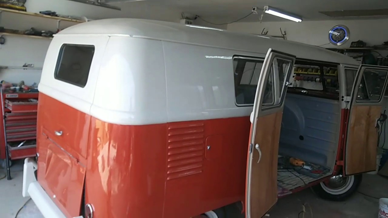 61 vw bus westfalia camper so23 update - YouTube