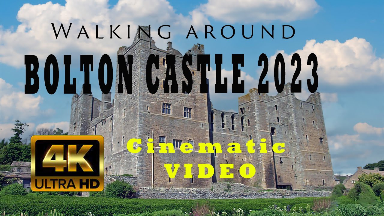 Bolton Castle North Yorkshire - Walking Tour and short flight with DJI ...