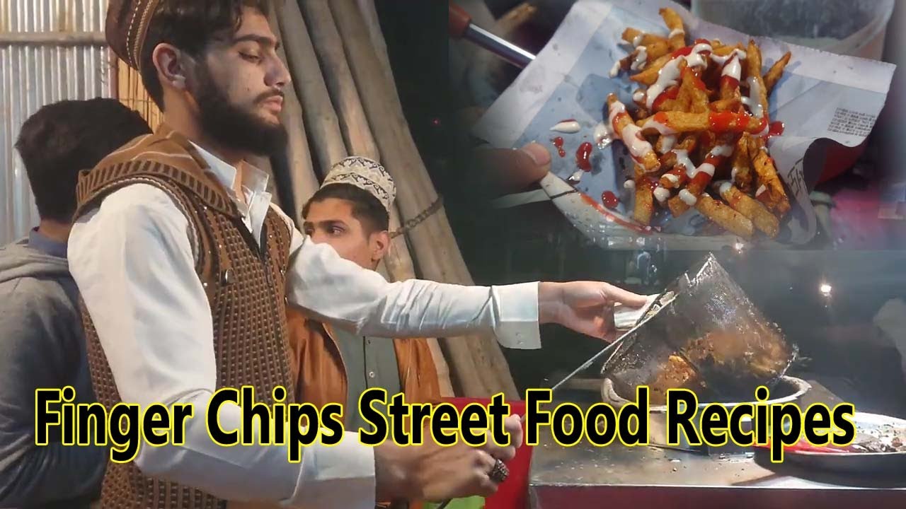 How to make french fries | Street food Recipes in Pakistan | Food ...