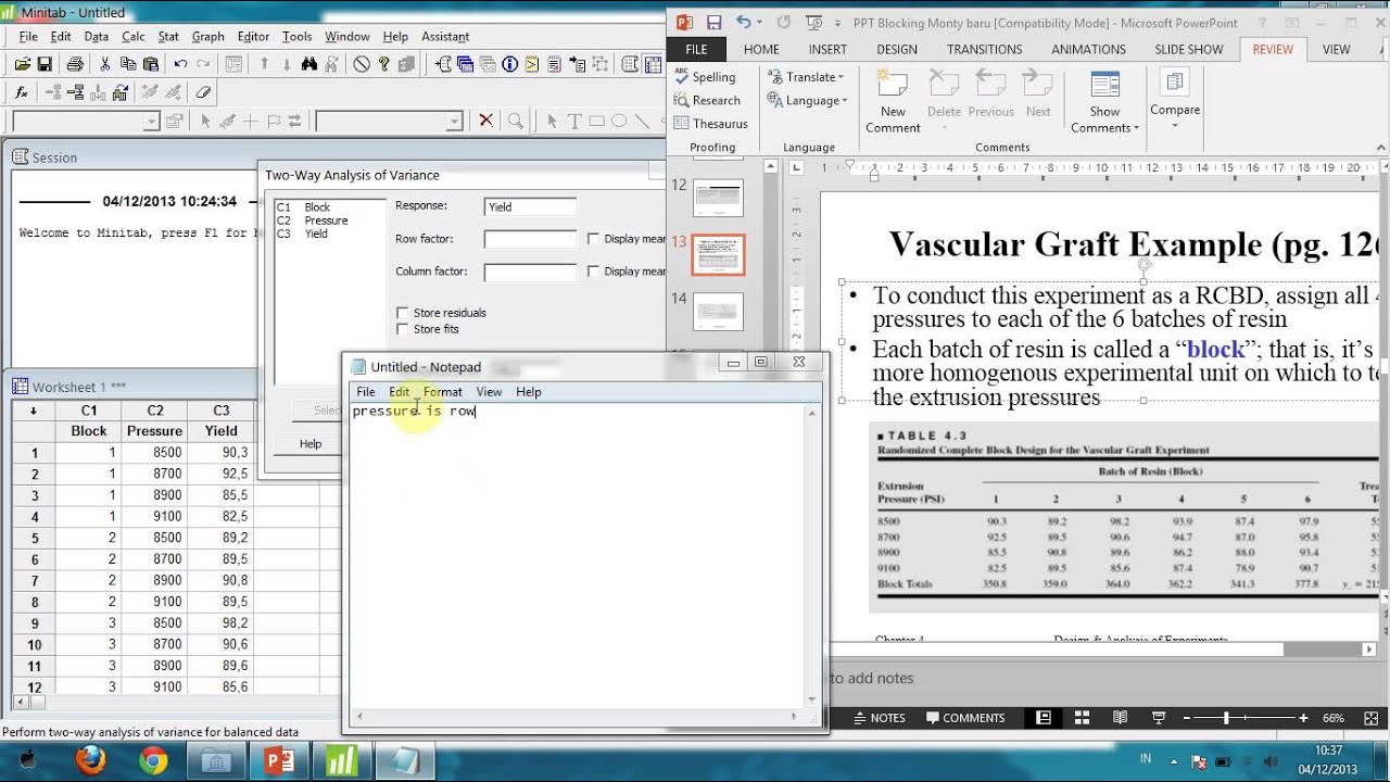 Two Way Anova Minitab Ladegpros