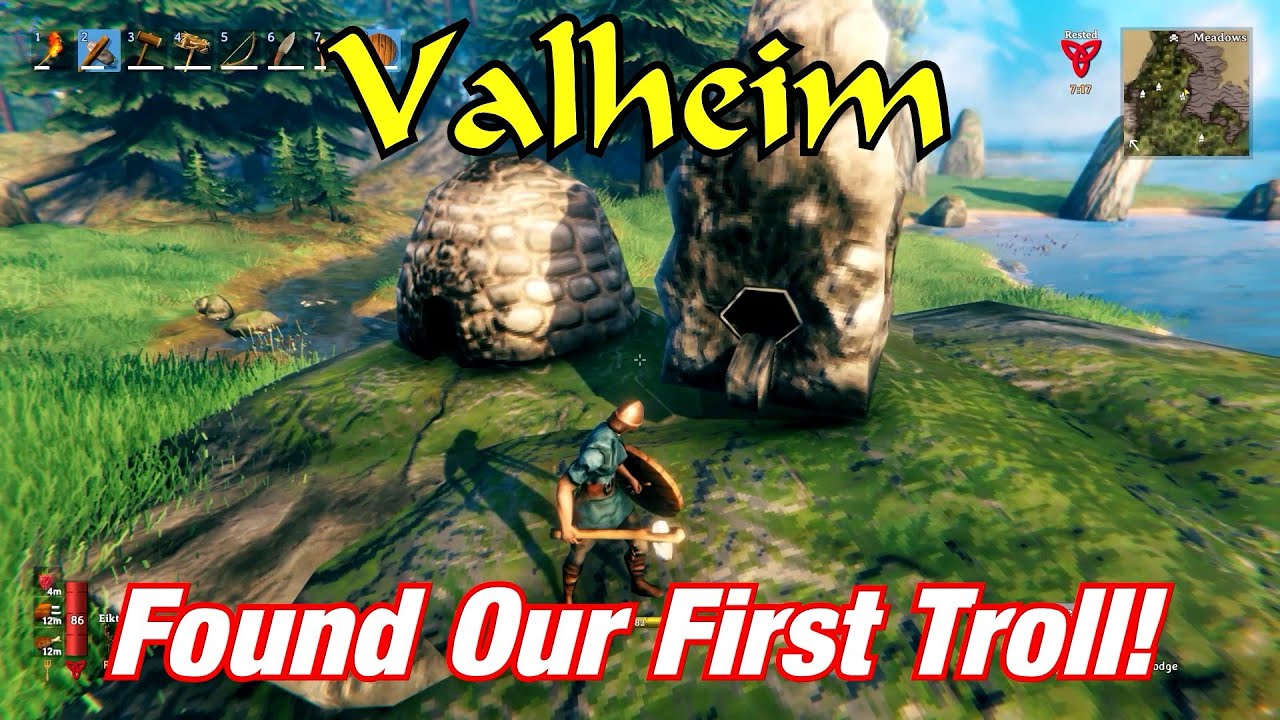 Found Our First Troll! Valheim Gameplay S1-Ep7 - YouTube