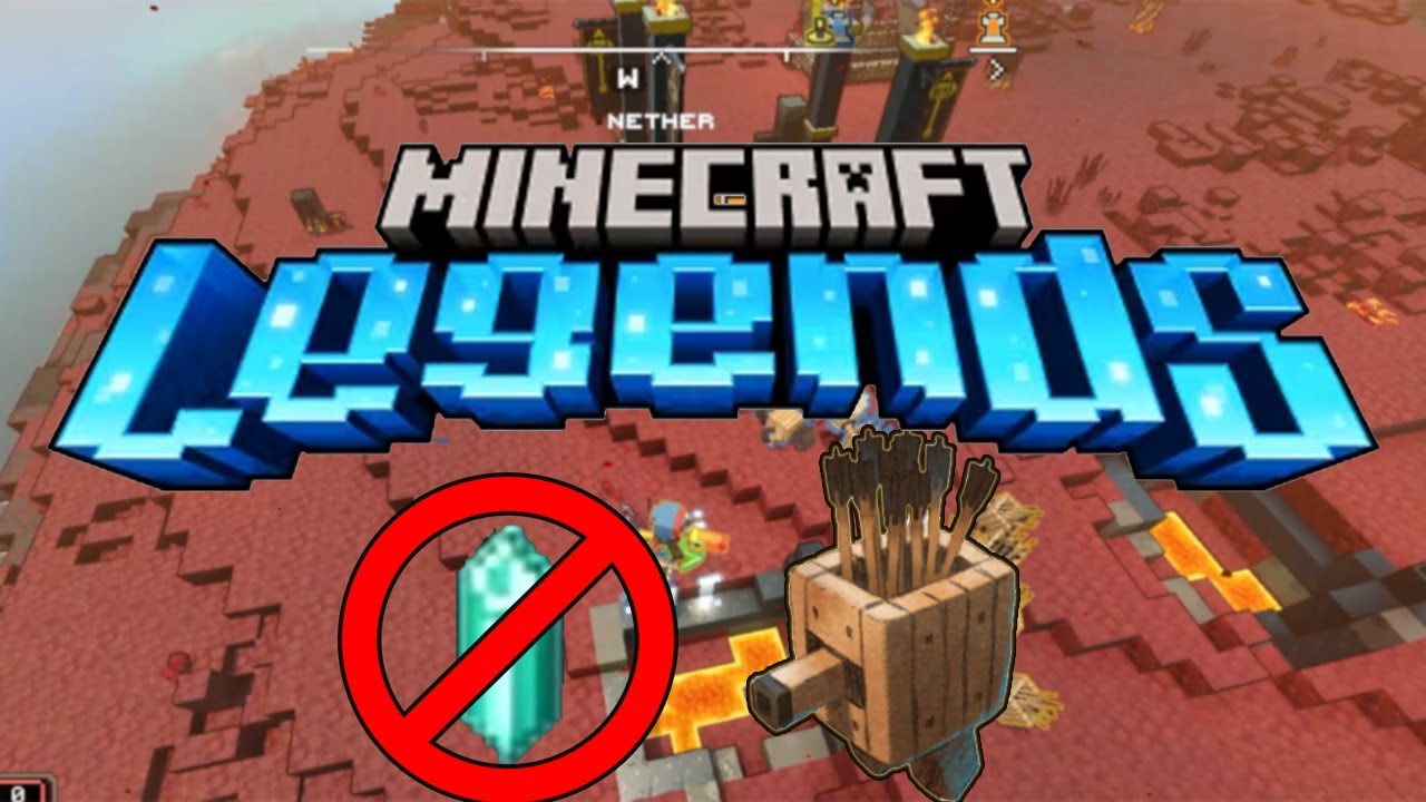 [Minecraft Legends PvP] Using Guerrilla tactics with Plank Golem - YouTube