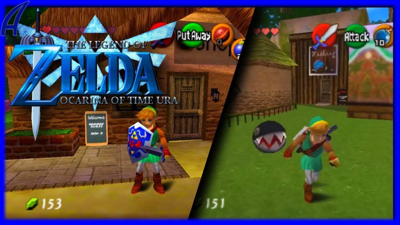 Legend of Zelda: Ocarina of Time URA (Part 1) - YouTube