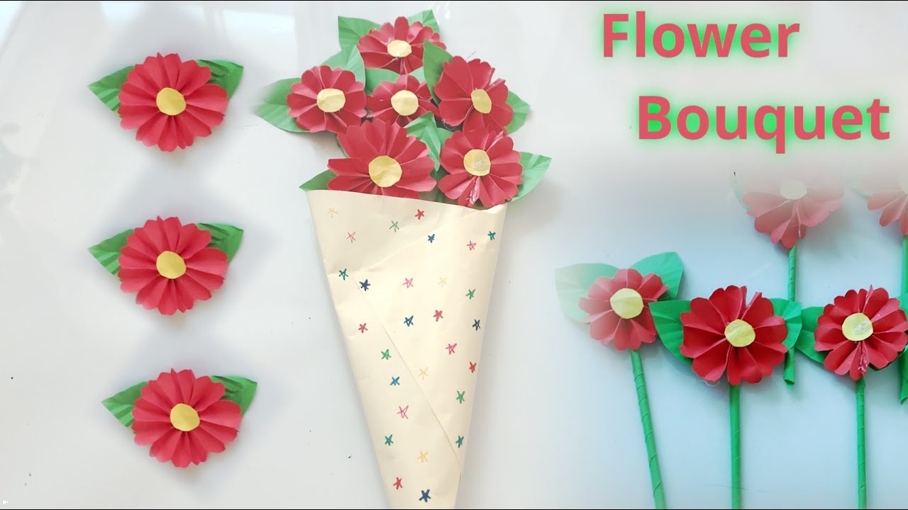 Beautiful Flower Bouquet | Home Craft design Ideas | DIY Home Decor ...