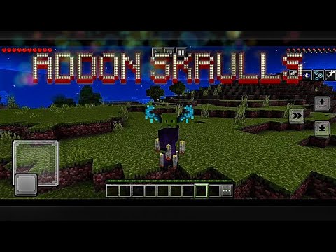 MELHOR ADDON/MOD DE SKRULLS PARA MINECRAFT PE 1.20🦊 - YouTube