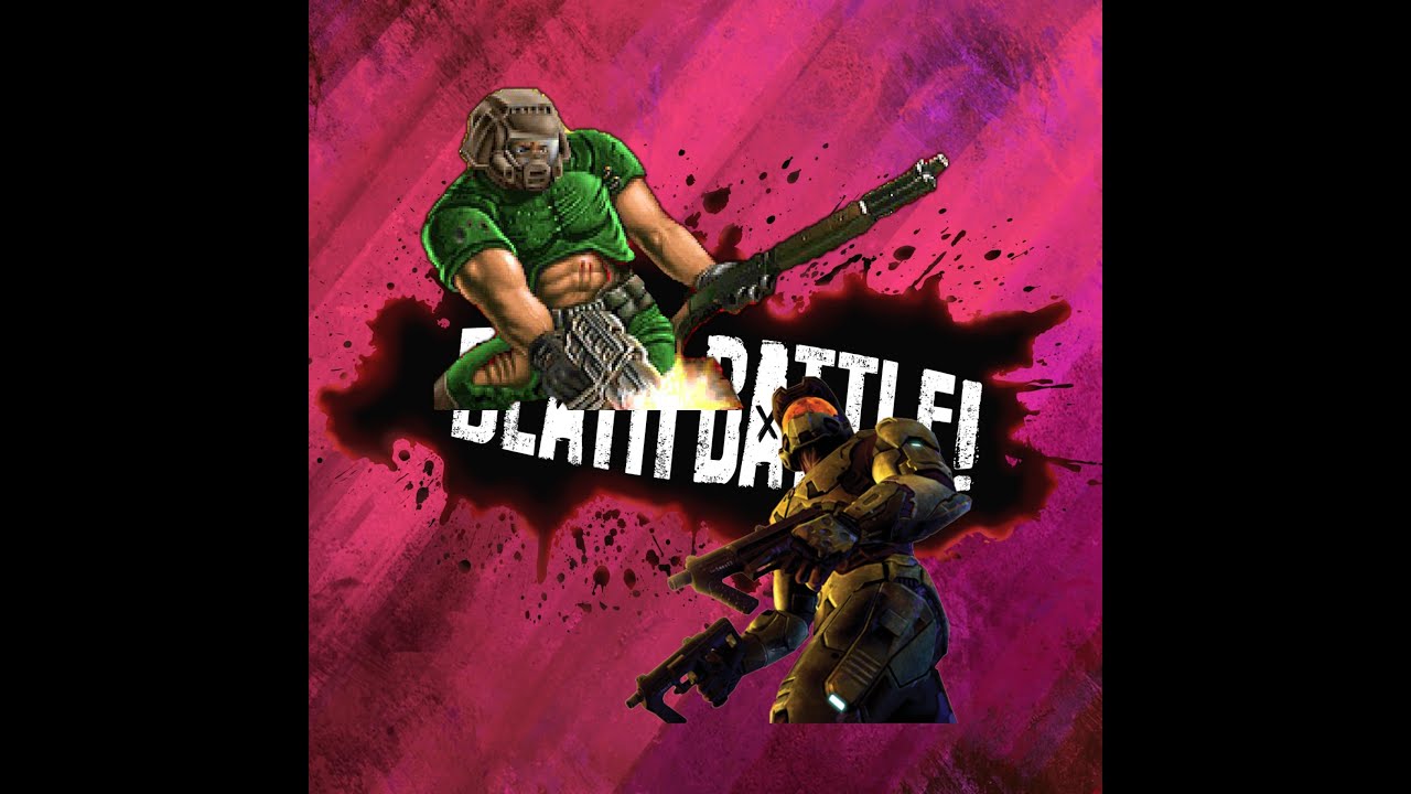 Showing My Friends All of Death Battle! Master Chief vs Doomguy feat ...