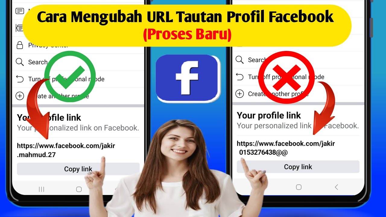 Cara Mengubah URL Tautan Profil Facebook (Proses Baru) | Ubah URL ...
