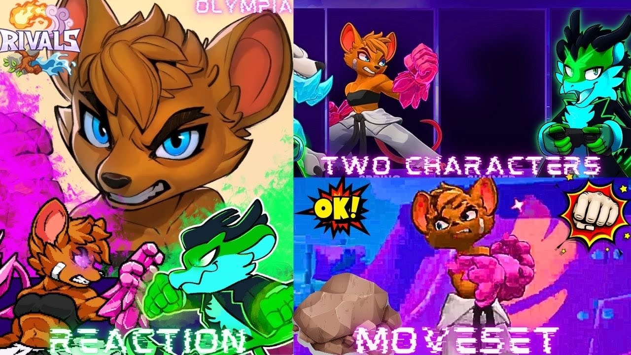 OLYMPIA RETURNS! SECOND DLC! RIVALS 2 REACTION VIDEO THE MOVESET IS ...