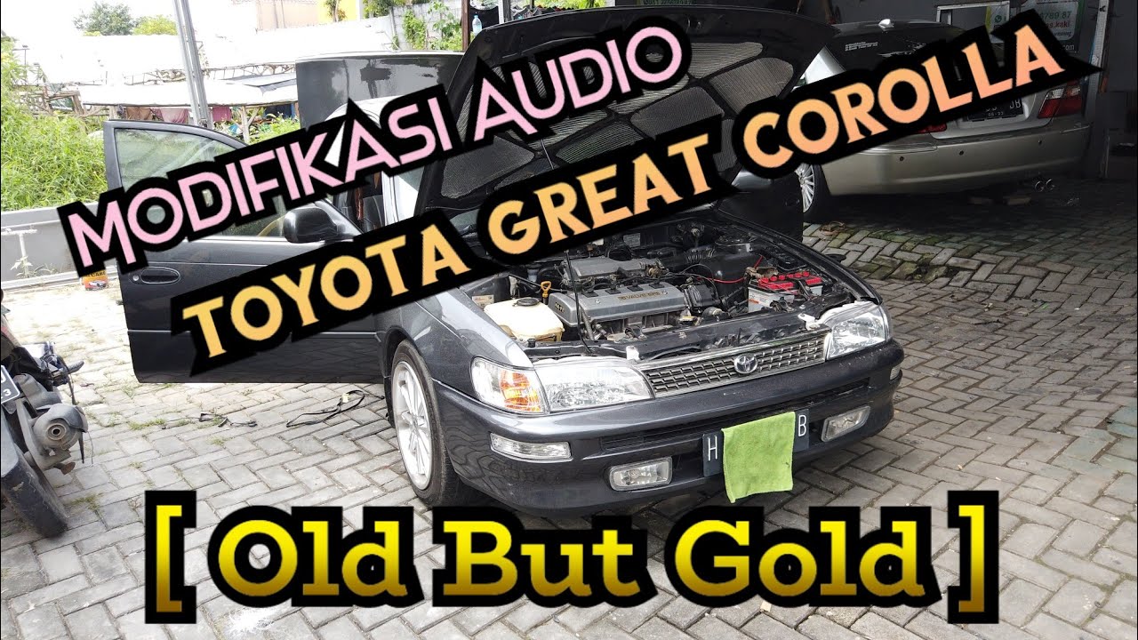 Great Corolla Full Audio Full Processor Dan Custom Bagasi + Custom ...