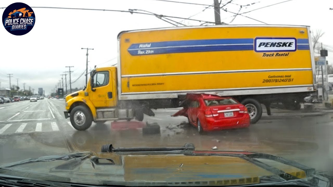 Craziest Police Chase Moments Compilation Caught on Dashcam & Bodycam ...