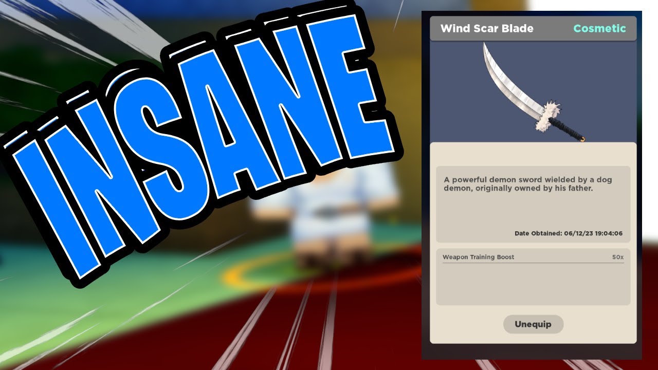 How to Get The Wind Scar of Blades in Anime Tales... OP? | Roblox - YouTube