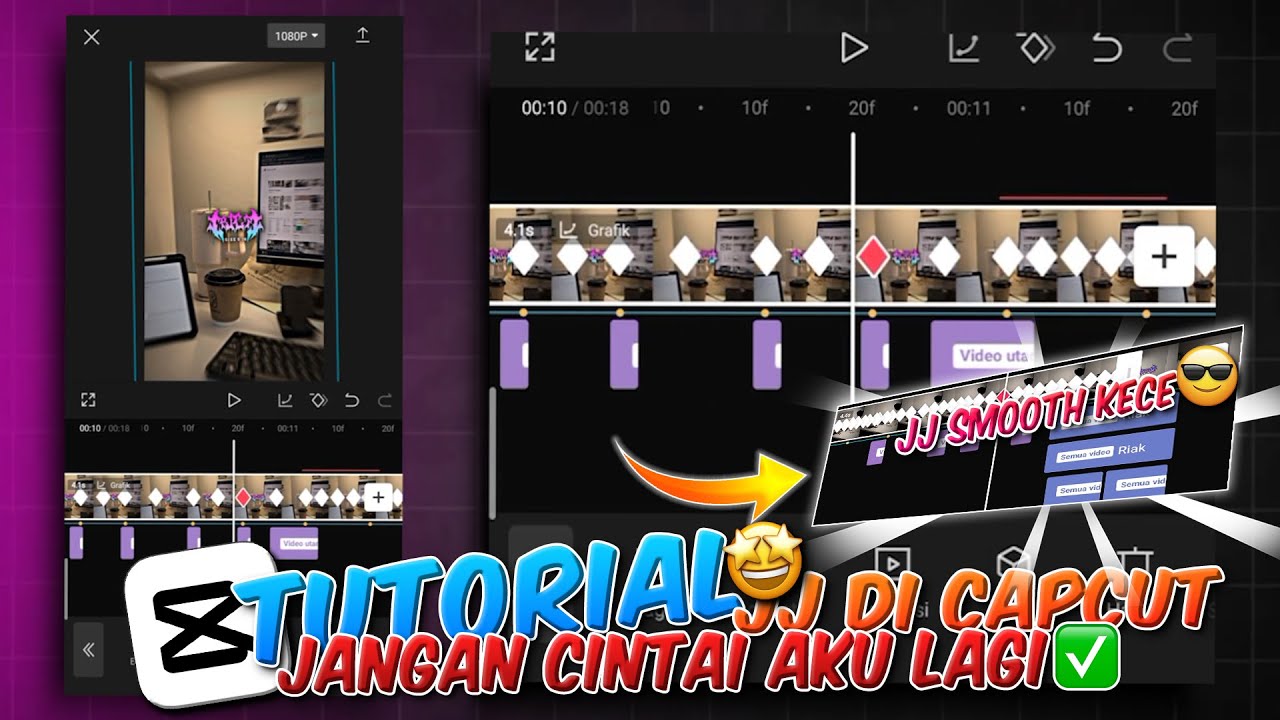 Tutorial Cara Edit Video JJ Capcut DJ JANGAN CINTAI AKU LAGI 😍Trend Di Tiktok 2025 - YouTube