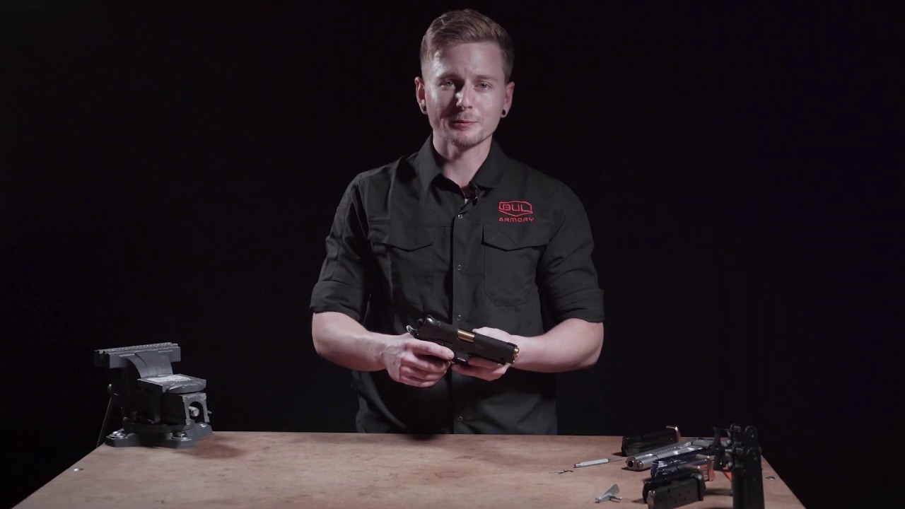 Bul Armory SAS2 TAC line disassembly guide. - YouTube