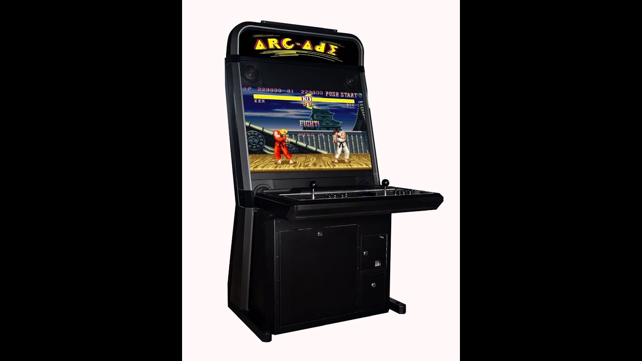32” LED Storm Arcade playing a PANDORA DX FAMILY JAMMA board. Www ...