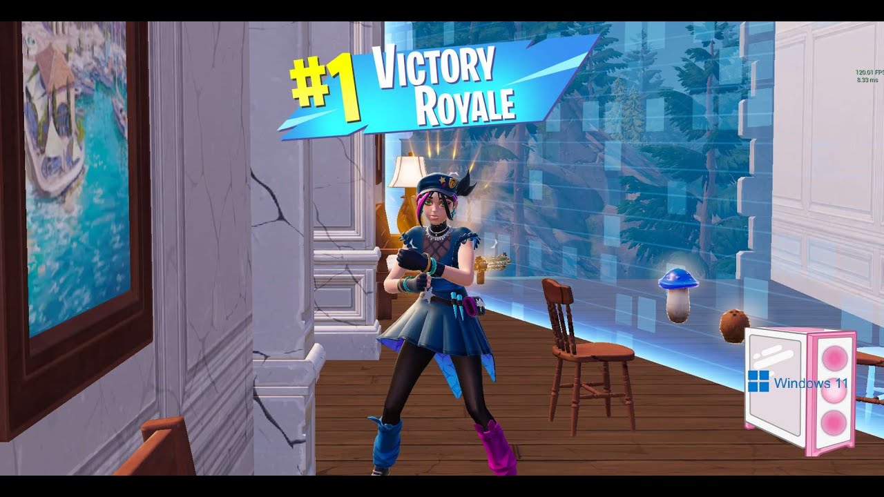 Fortnite Huntress Helsie Trio (no mask style) Skin Gameplay Chapter 5 ...