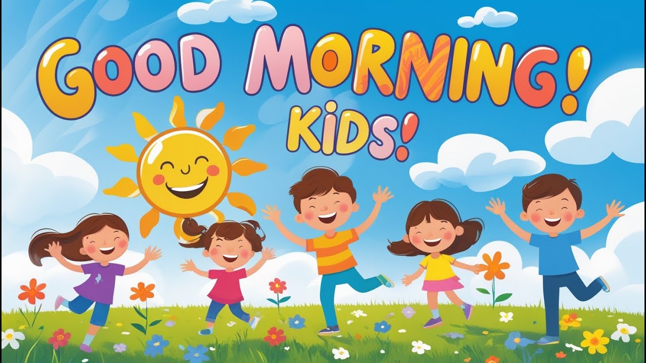 Good Morning Kids | Fun and Catchy Kids Songs | Kinder Melodies - YouTube