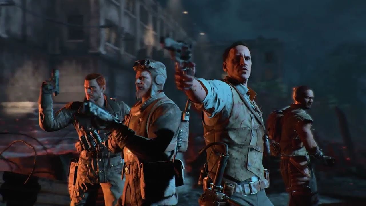 Bo4 zombies blood of the dead - YouTube