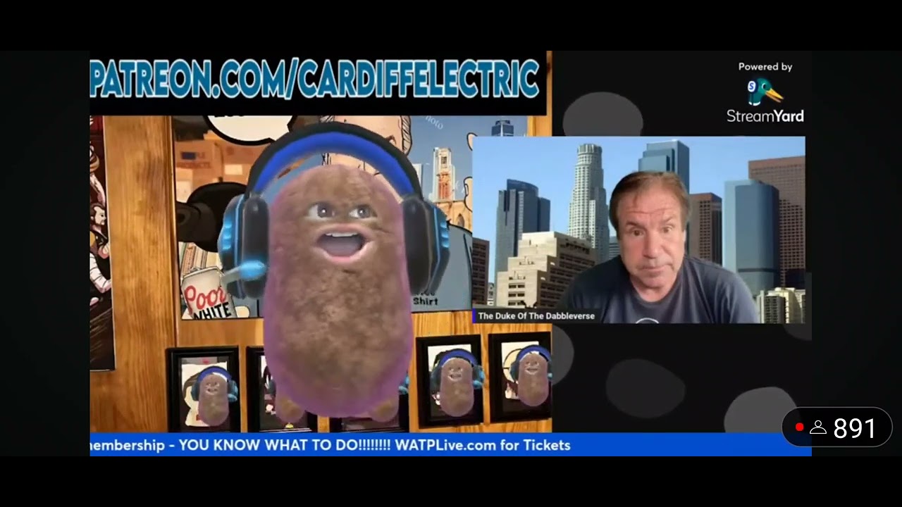 Stuttering John, Cardiff electric looks over. his farewell show - YouTube