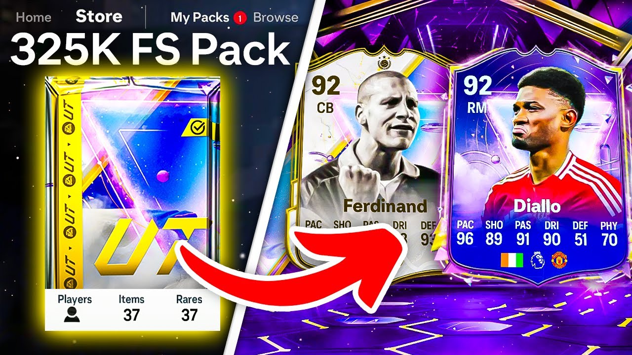 325K DUO GUARANTEE FS PACKS! 😨 FC 25 Ultimate Team - YouTube