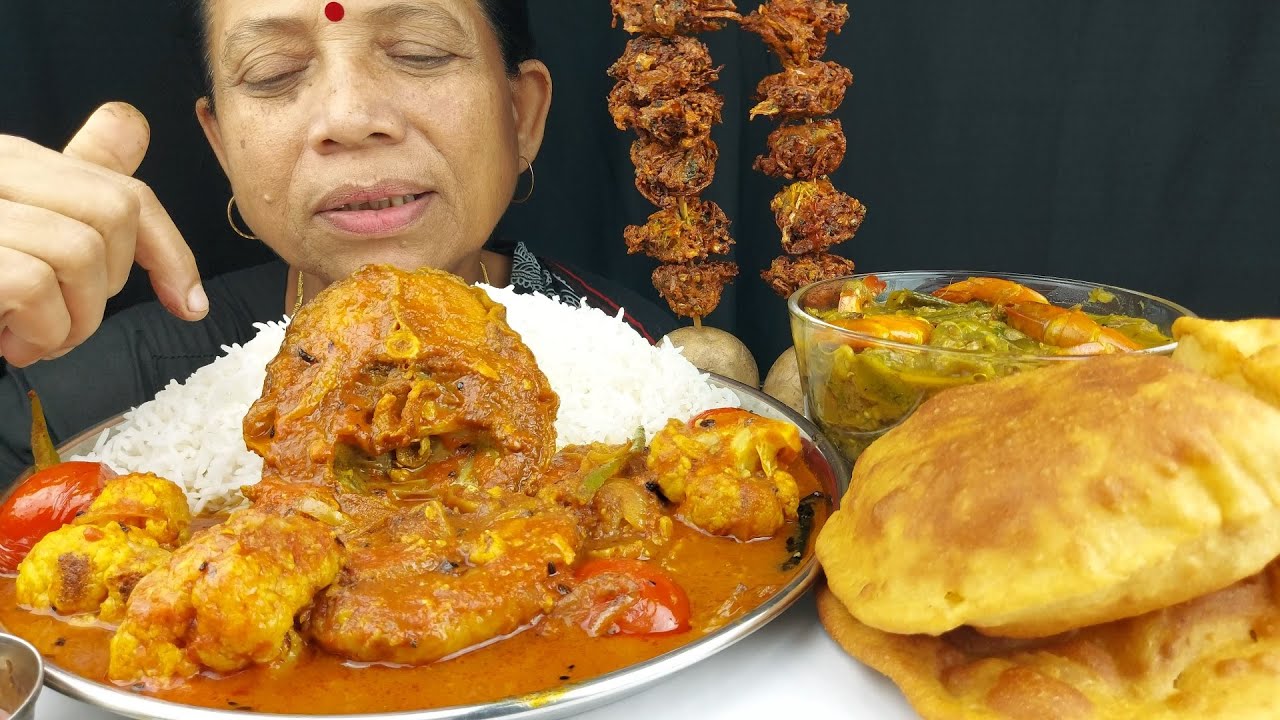 FOOD RECIPE WITH MUKBANG DELICIOUS INDIAN DISH MUKBANG ASMR - YouTube