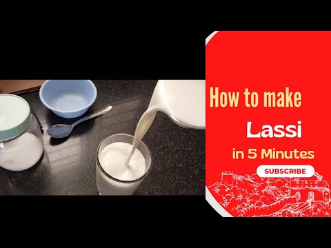 Lassi Recipe 😍| How to make Lassi at home😋 | sweet Lassi recipe ...