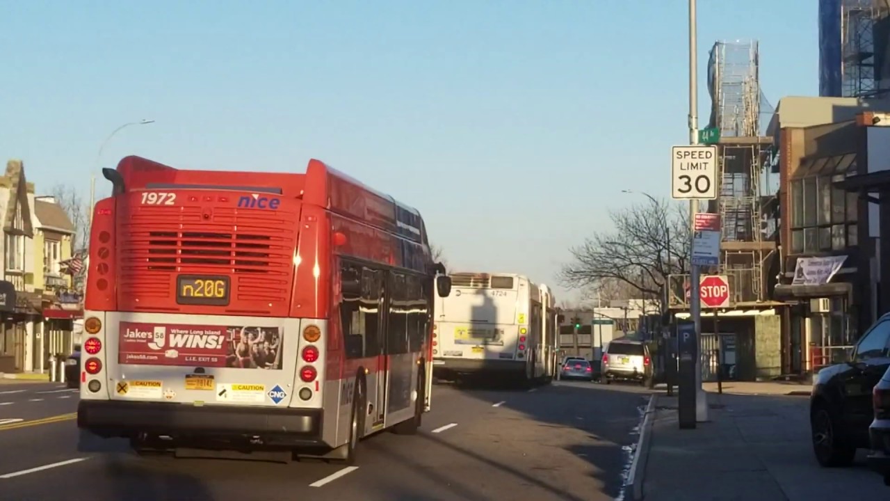 NICE BUS: 2019 NFI xn40 #1972 on the N20G - YouTube