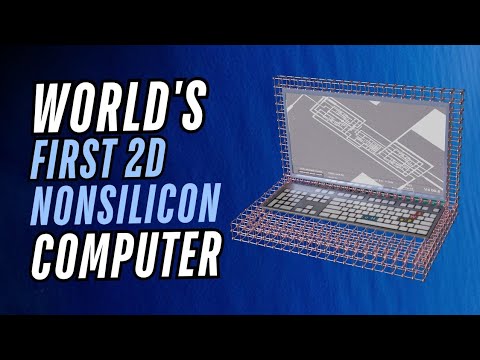 Meet World's First 2D Non Silicon Computer 😱 #computer #technology # ...