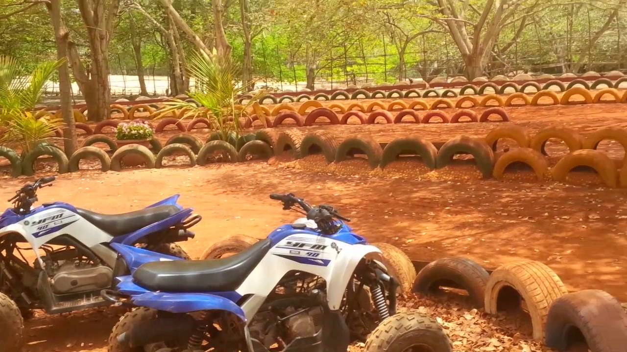 Circuíto quads Parc d'Hann - Dakar 11062016 - IZAN & GAEL - YouTube