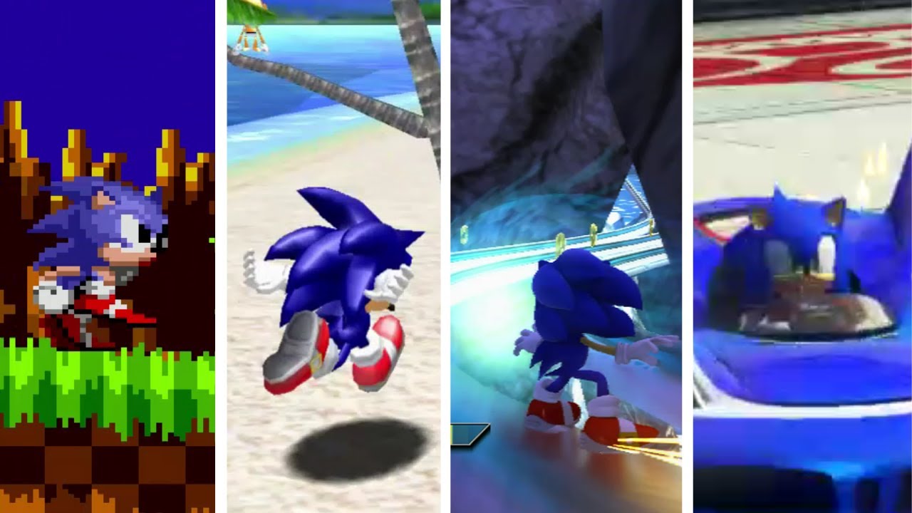 Evolution of Sonic Eras (1991 - 2020) - YouTube