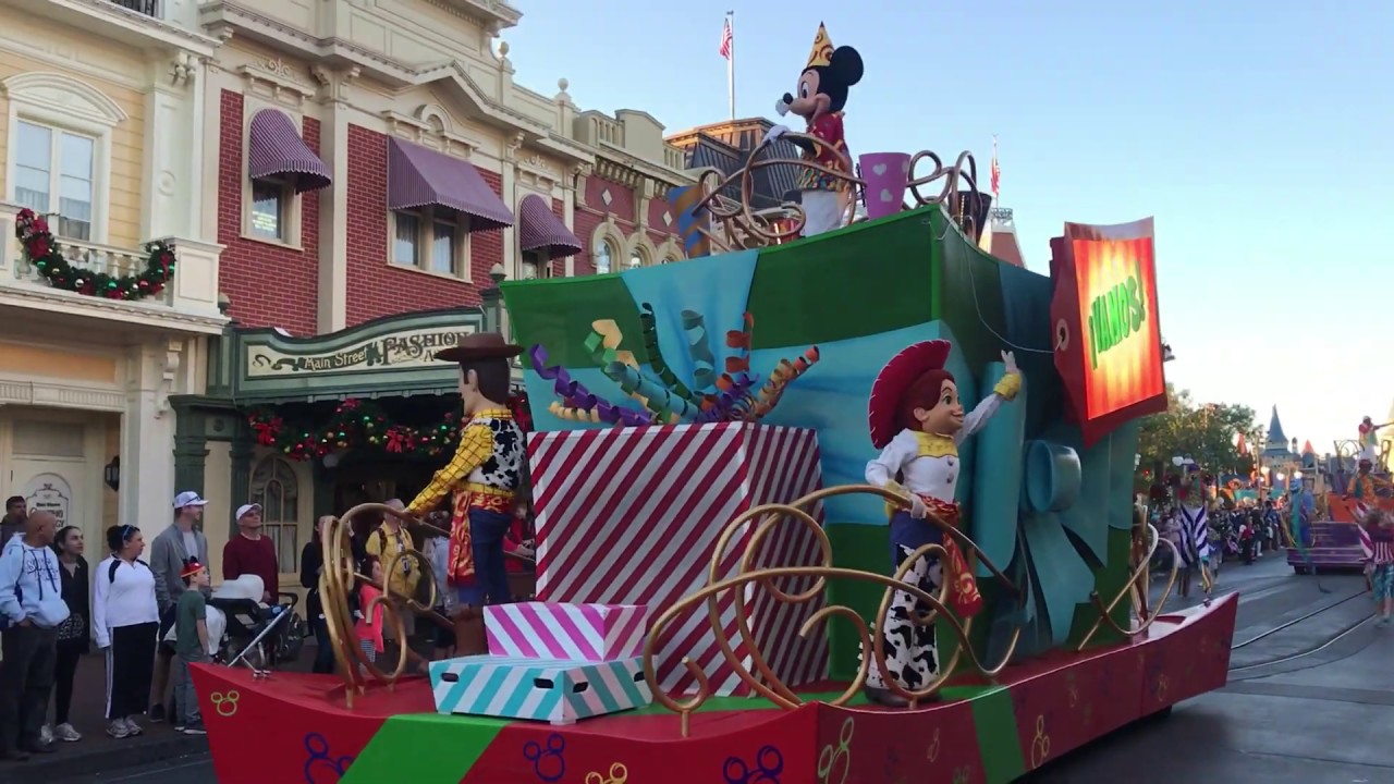 Mickey's 90th Birthday Celebration Parade At Disney's Magic Kingdom ...