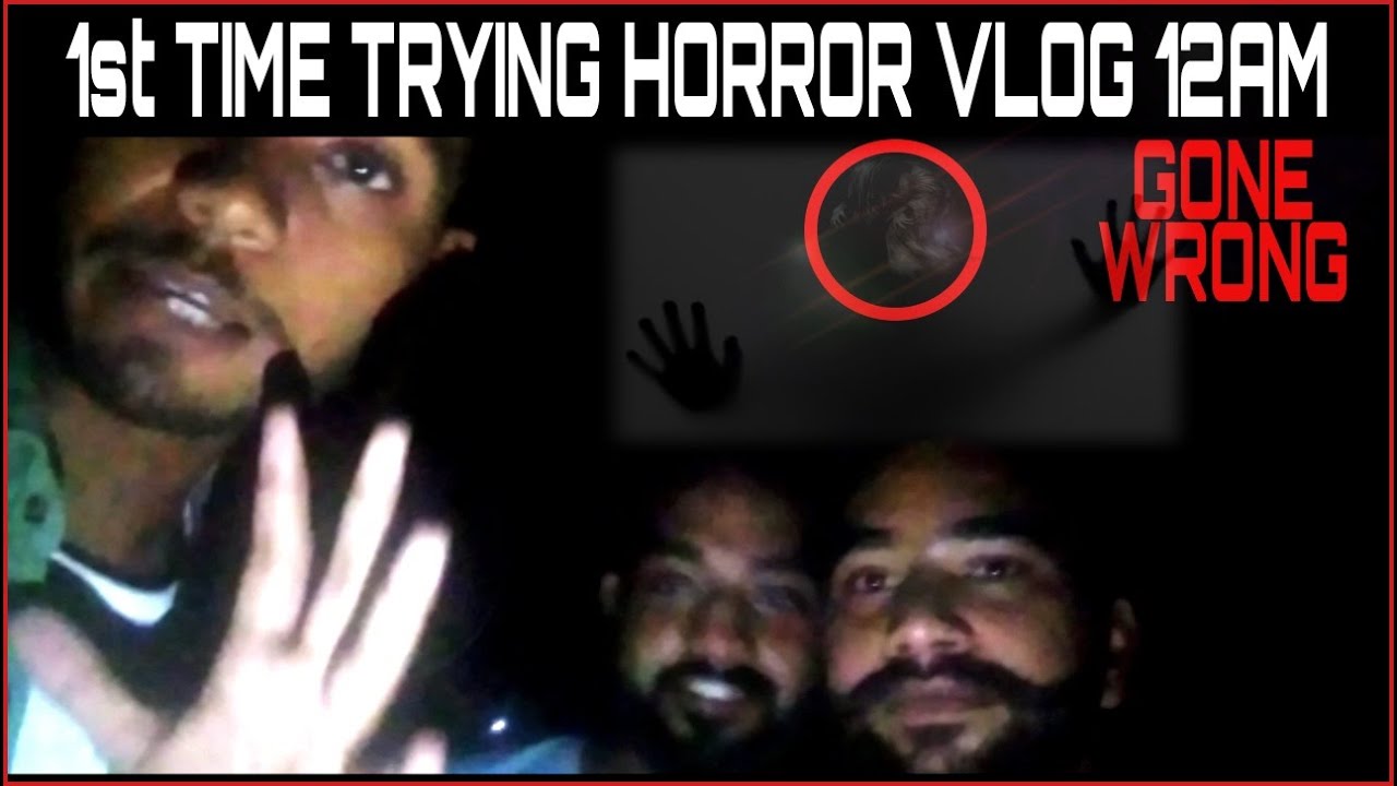 First Time Traying Horror Vlog 12 Am || Official Trailer || Akash Live ...