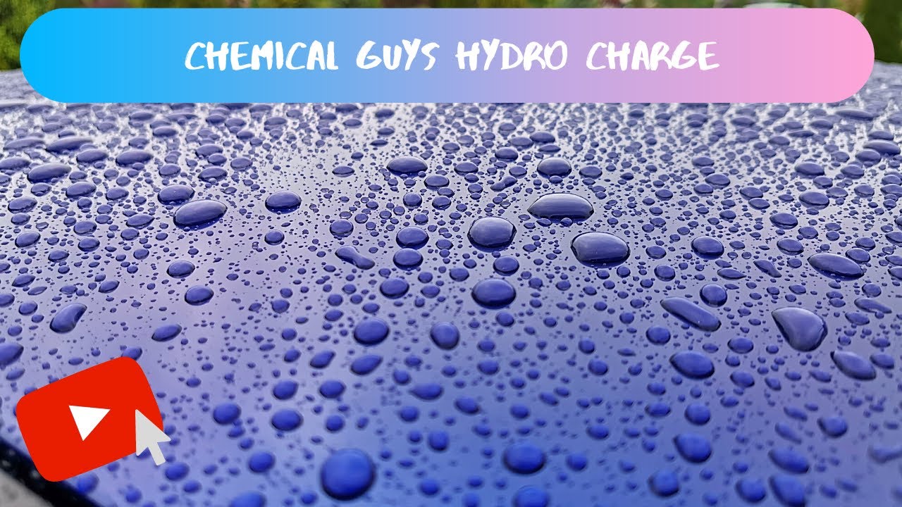 Water repellent and "self-cleaning" features of the Chemical Guys Hydro ...