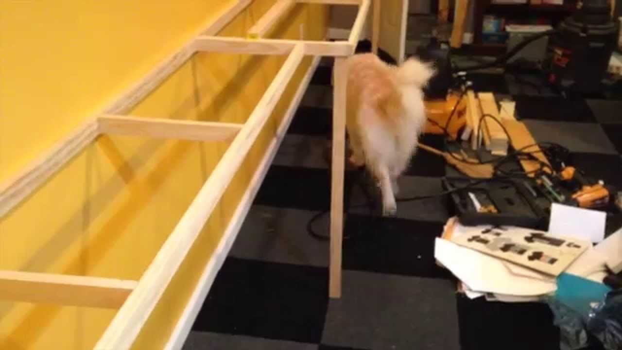 HO BNSF 'Plains Div.' Layout Update 2: Benchwork and Benchwork - YouTube