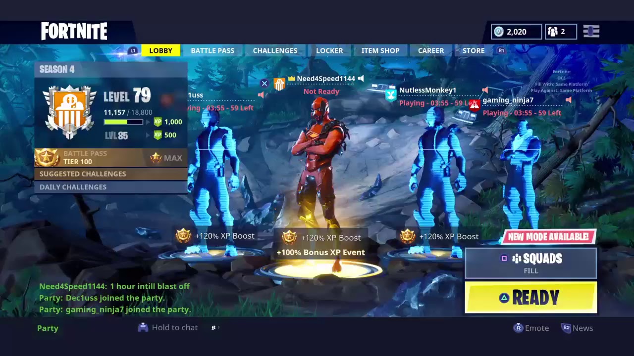 Fortnite Blast off starting soon yay :) - YouTube
