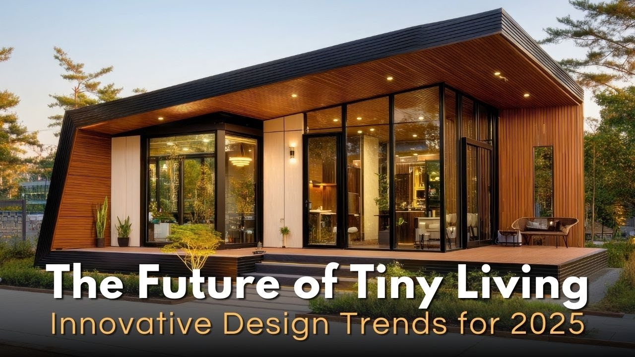 Modern Luxury Tiny Homes 🔥 Innovative Design Trends for 2025 - YouTube