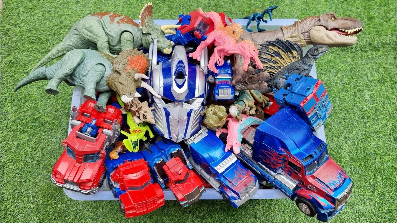 Kotak TRANSFORMERS Baru: Optimus Prime, Dinosaurus | Monster Langit ...
