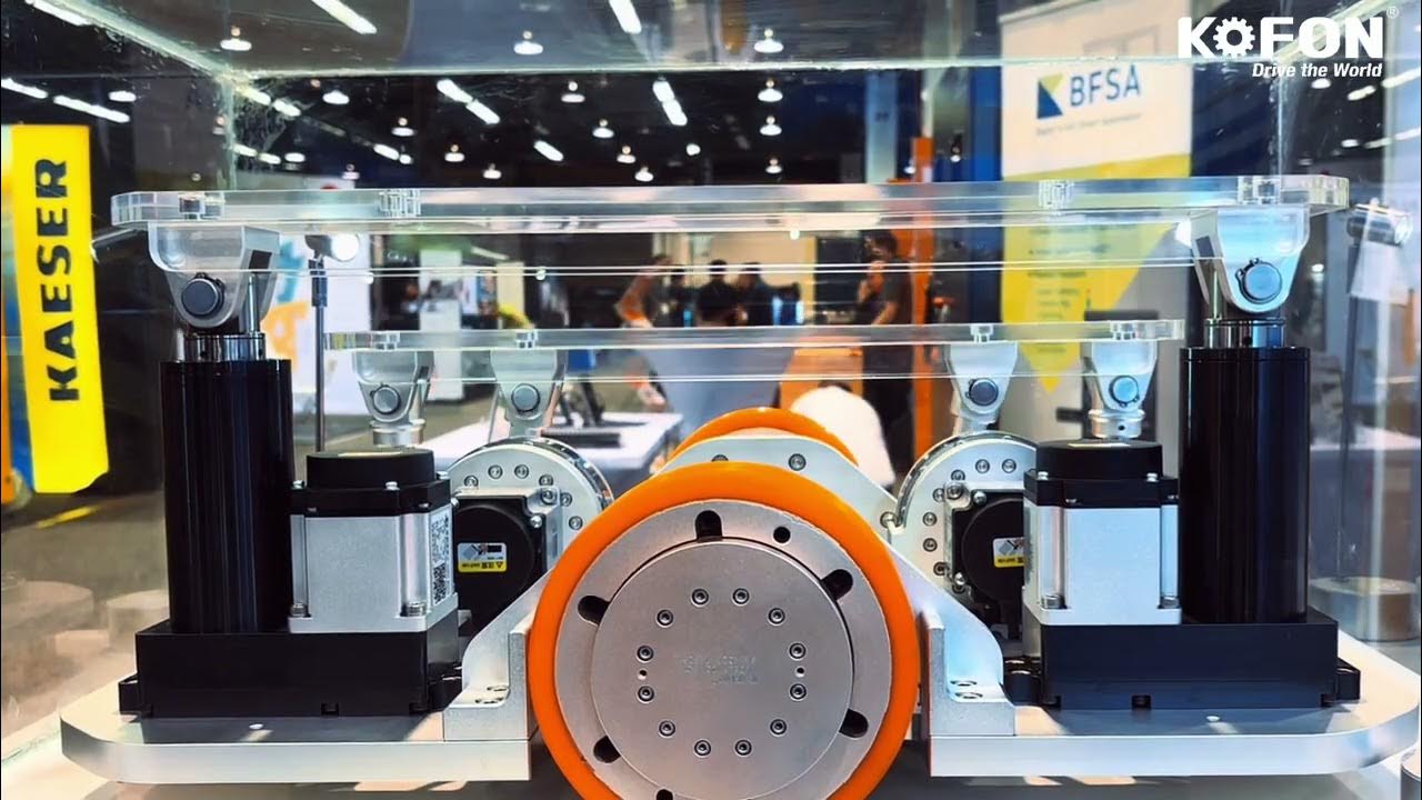 The powerful KOFON® AGV/AMR demonstration platform. - YouTube